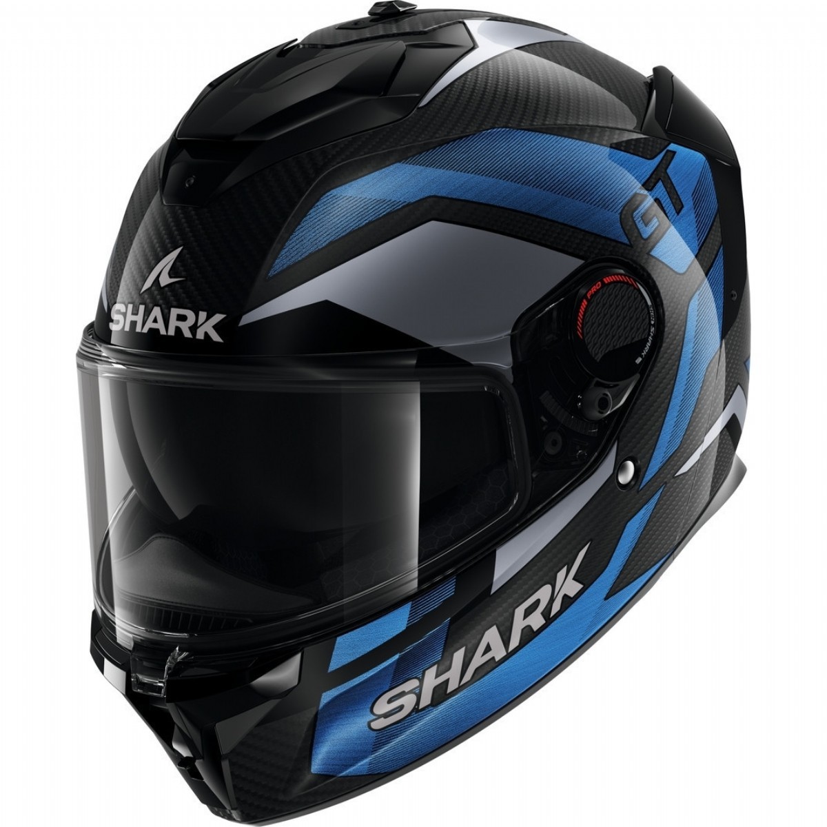 SHARK SPARTAN GT PRO RİTMO KARBON KAPALI KASK MAVİ | KASKLAR ...